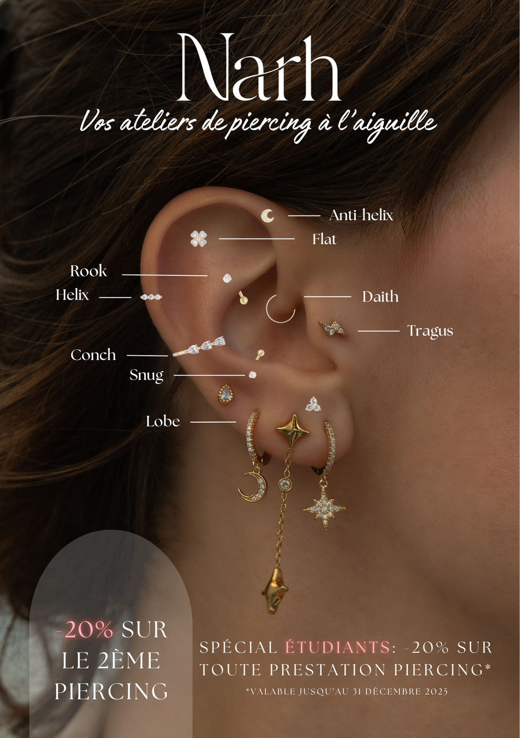 Votre piercing à Rennes Alma – NARHPARIS